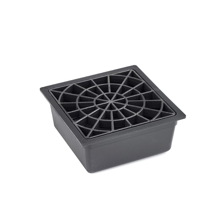 Black Plastic Drip Tray and Lid - 4" | Brewfitt Drip Trays
