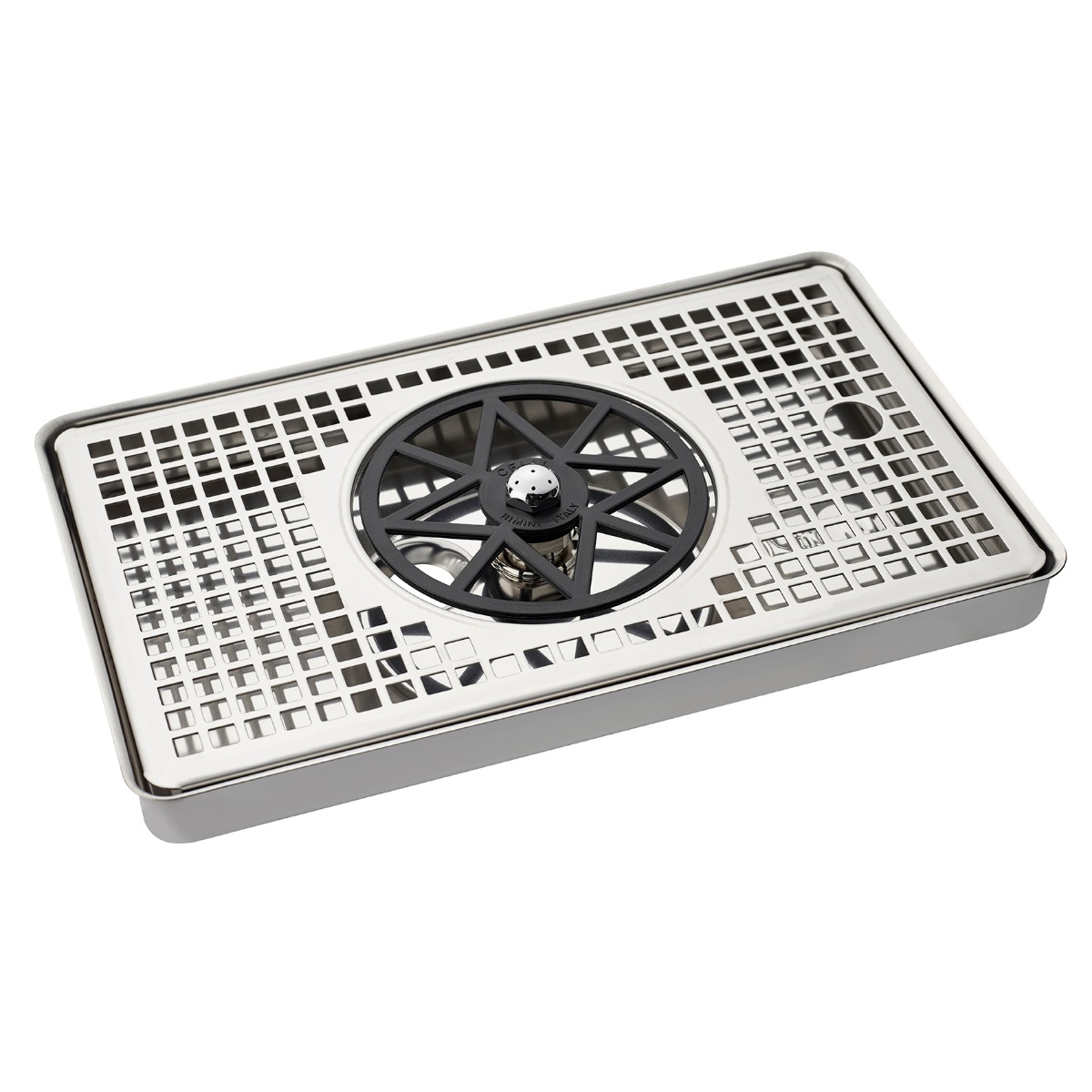 Stainless Steel Drip Tray with Glass Freshener - 60x22x3 | Brewfitt ...