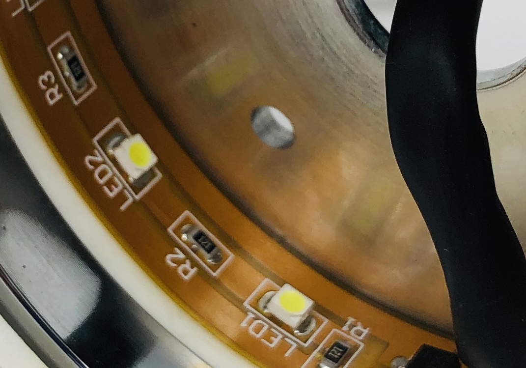 Wall Mounted LED Badge Holder